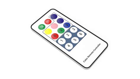 Led Light Remote Controller 3d Model Turbosquid 2160900