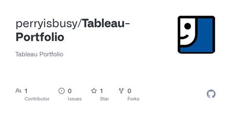 Github Perryisbusytableau Portfolio Tableau Portfolio