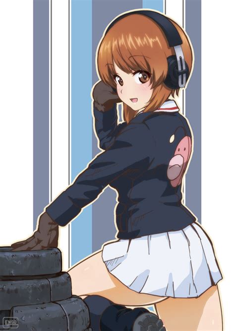 Nishizumi Miho Girls Und Panzer Drawn By Genso Danbooru