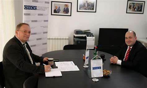 Козарев са представником ОЕБС а са КиМ о ситуацији у покрајини Канцеларија за Косово и