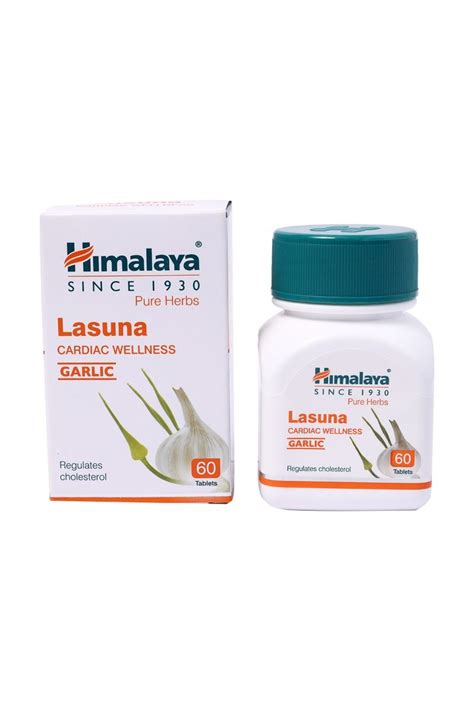 Himalaya Lasuna, 60 Capsules Price, Uses, Side Effects, Composition ...