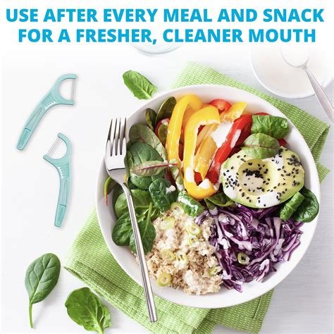 Plackers Twin Line Dental Flossers Dual Action Flossing System Easy Storage Super Tuffloss