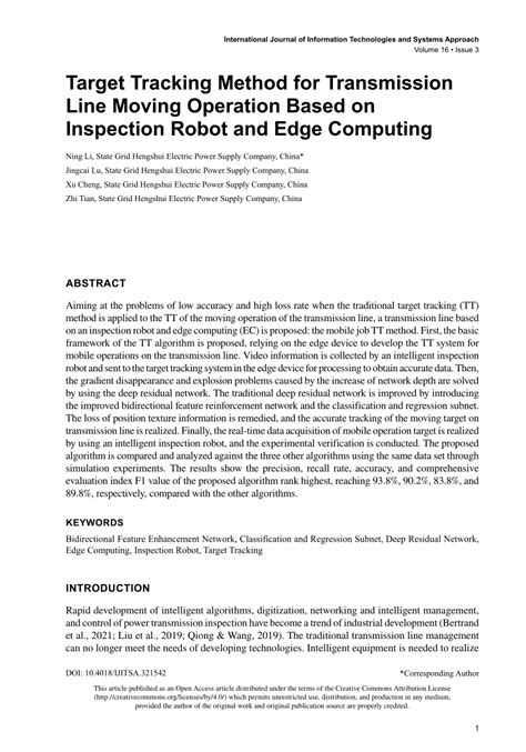 target tracking method for transmission line moving operation based on