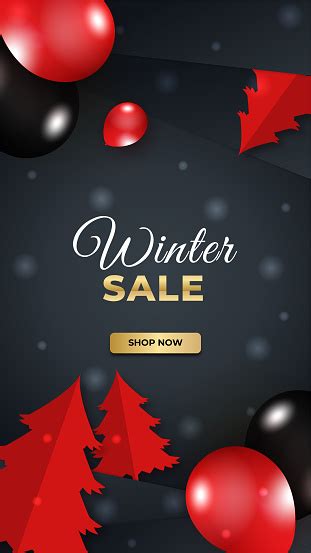 겨울 크리스마스 새해 판매 배너 또는 할인 텍스트포스터 소셜 네트워크 스토리에 대한 배너 배경 템플릿 스페셜 은 시즌 판매를 제공합니다 벡터 일러스트레이션 3차원 형태에