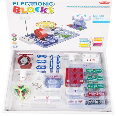 Electronic Blocks Circuit Science Educational Learning Integrated Diy Building Blocks Kit