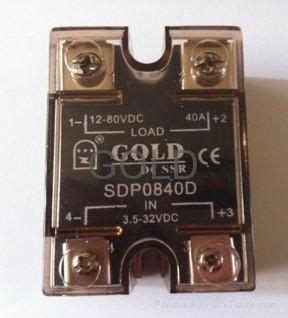DC Single Phase Ssr SDP D GOLD China Manufacturer Relay Contactor Electronic