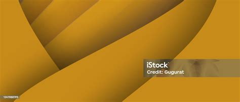 추상적 배경입니다 미래지향적인 웨이브와 곡선은 노란색의 종이 접기 디지털 그래픽 디자인과 겹칩니다 배너 웹 사이트 디자인 3d
