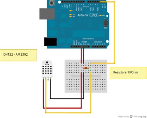 Arduino Dht22 Am2302 Sensore Di Temperatura E Umidità Areacom