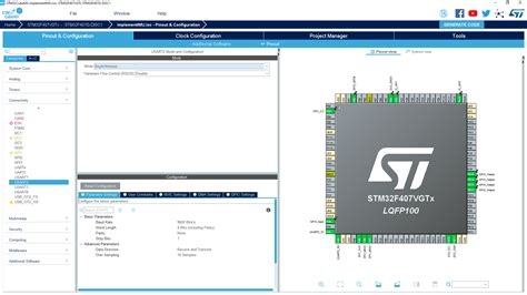 a guide to transmitting structures using stm32 uart