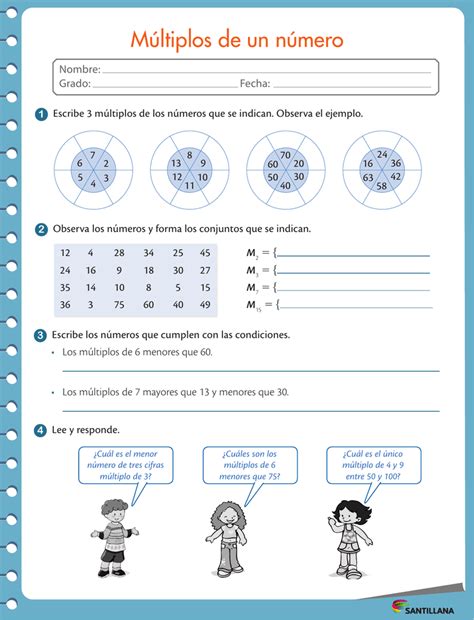Que Son Los Multiplos Y Divisores