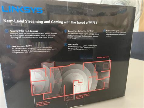 Linksys Mx Wifi Mesh Router Computers Tech Office Business