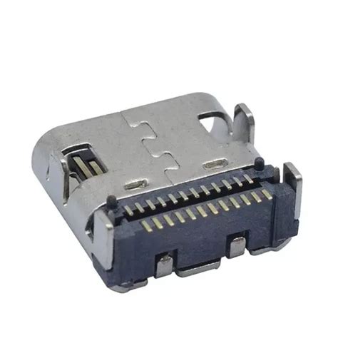 Usb3 0 Type C Connector 24pins Female Smt Socket Charging Port Pcb Solder Charging Connector