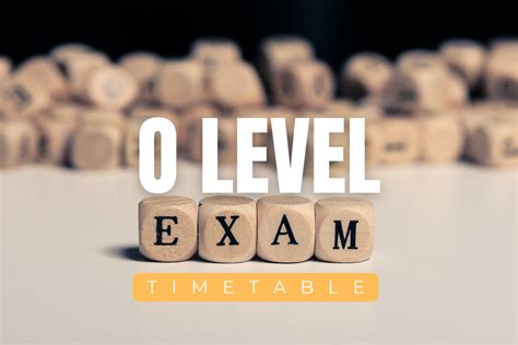 O Level Examination Dates And Timetable 2023 Singapore Lifestyle Portal