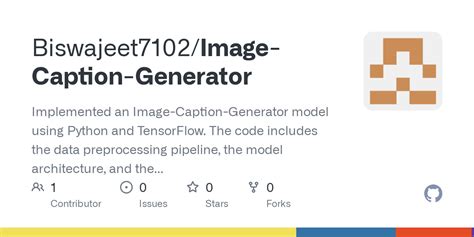 Github Biswajeet7102image Caption Generator Implemented An Image Caption Generator Model