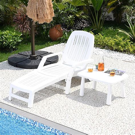Sillas De Plástico Para Piscina