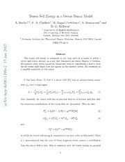 Tensor Self Energy In A Vector Tensor Model PDF
