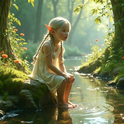 Download Ai Generated Elf Girl Royalty Free Stock Illustration Image Pixabay