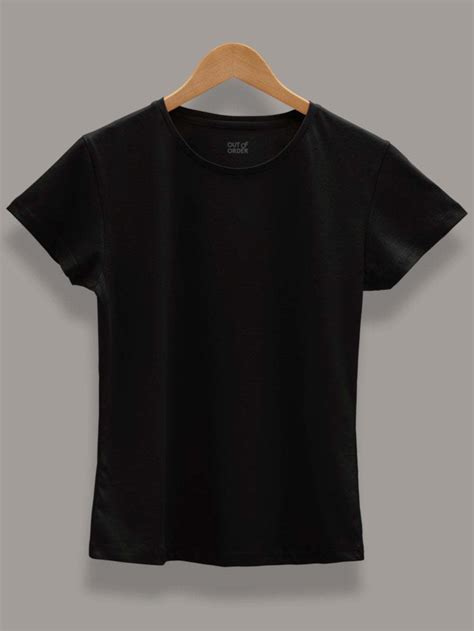 1buy Classy Cool Womens Black T Shirt By Out Of