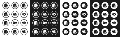 Set Document And Lock Folder With Star Txt File Document Next Page Arrow Cloud Shield Psd