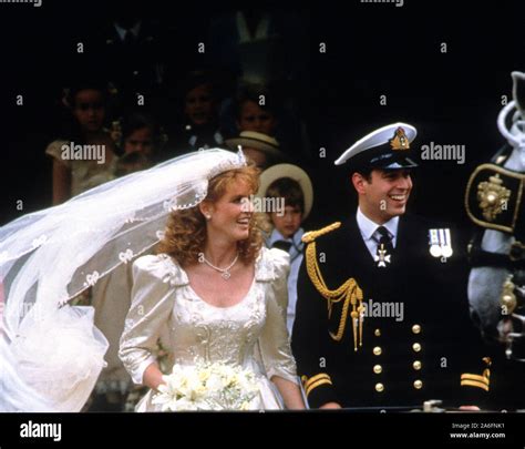 Wedding Of Prince Andrew And Sarah Ferguson 60 Photos