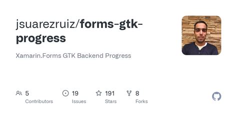 Github Jsuarezruizforms Gtk Progress Xamarinforms Gtk Backend Progress