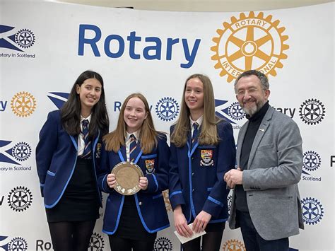 Kyle Academy Youth Speaks Ayr Rotary