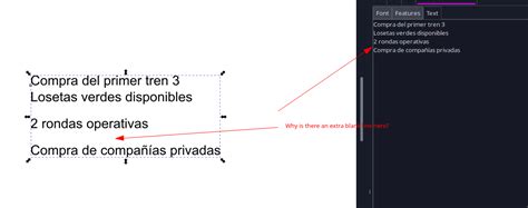 Extra Spacing In Multiline Text Rinkscape