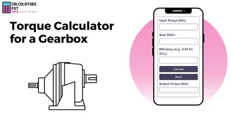 Torque Calculator For A Gearbox