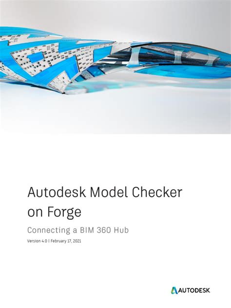 Autodesk Model Checker On Forge Instructions V4 Pdf Autodesk