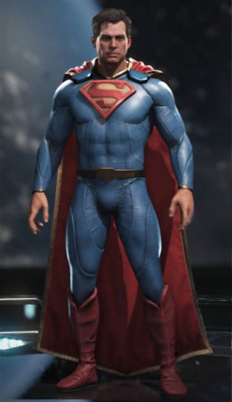 Injustice 2 Classic Superman Suit Custom Design By Tytorthebarbarian On