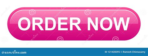 Order Now Button Stock Vector Illustration Of Details 121428395