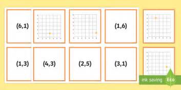 Coordinates Matching Cards
