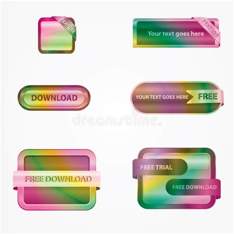 Web Design Stock Illustration Illustration Of Blog Label 30691951