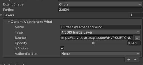 Layers From Livingatlas Are Not Rendering On Unity Esri Community