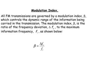 Frequency Modulation PPT