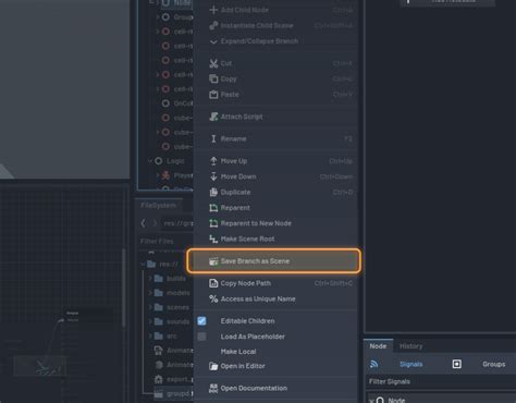 Create Prefabs Godot Quick Tips Rokojori Labs