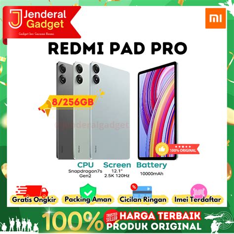 Jual Xiaomi Redmi Pad Pro Gb Wifi Garansi Resmi Shopee Indonesia