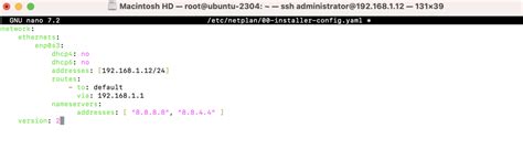 How To Configure Static Ip Address On Ubuntu Server 2304 Devtutorial