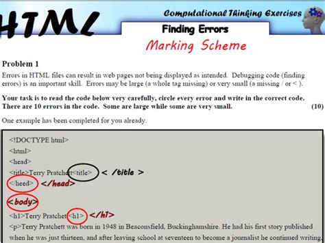 Web Coding Problem Solving Homework 2 Teaching Resources