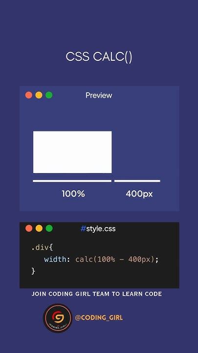 Css Calcshortvideo Coding Webcoding Webdevelopment Like Webdeveloper Programming Youtube