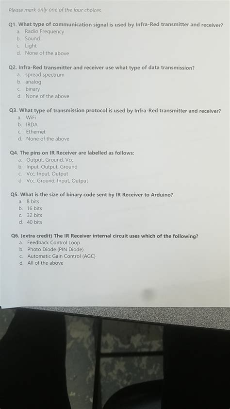 solved please mark only one of the four choices q1 what