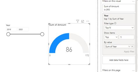 solved gauge chart as a kpi microsoft fabric community