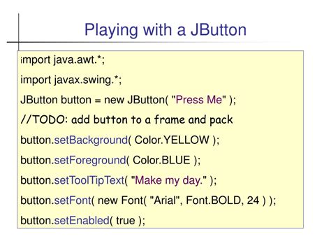 ppt introduction to graphical interface programming in java powerpoint presentation id 9637930