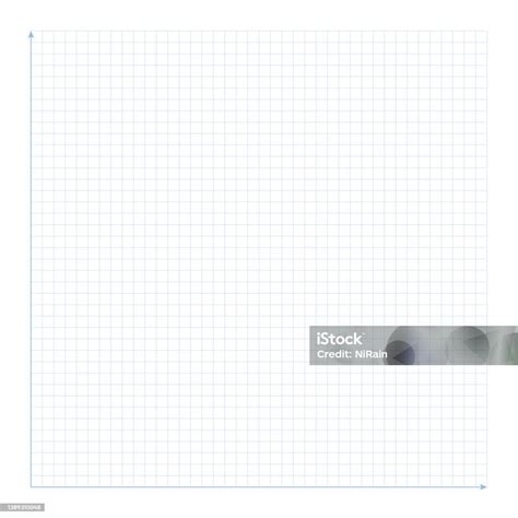 흰색 배경에 격리된 벡터 일러스트 자 파란색 플롯 그래프 용지 격자입니다 그리드 정사각형 그래프 선 텍스처 밀리미터 그래프 용지