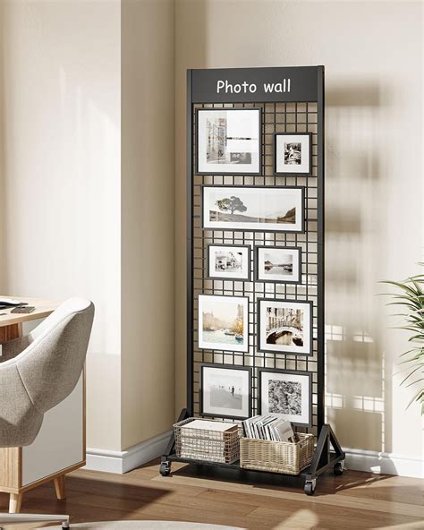 Rebrilliant Floor Standing Gridwall Display Rack Retail Display Stand