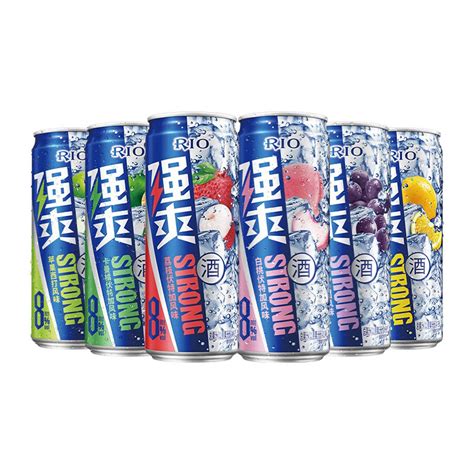 rio强爽8度相当于几度的啤酒