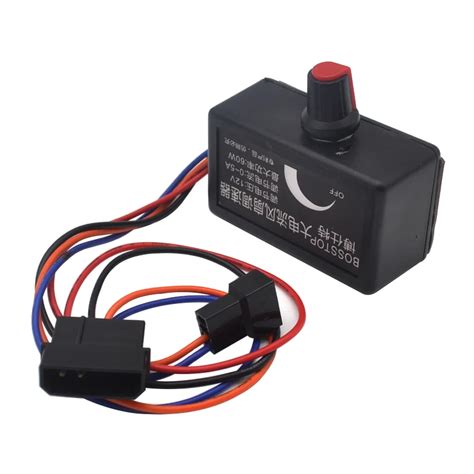 Buy High Quality 12v Dc Fan Speed Controller 5a Maximum Support From Reliable