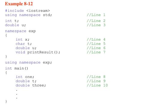 Ppt Chapter 8 User Defined Simple Data Types Namespaces And The String Type Powerpoint