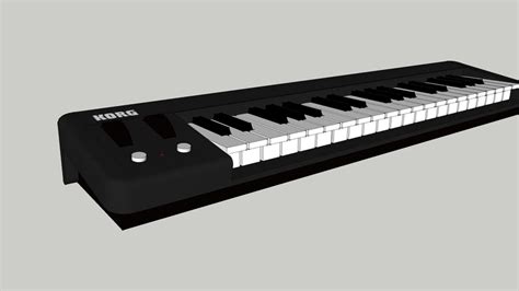 Korg Microkey 37 Midi Keyboard 3d Warehouse