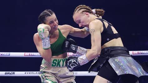 Skye Nicolsons Bold Challenge To Amanda Serrano A Closer Look At The Feud